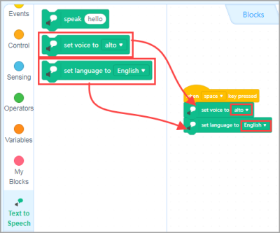 Extension—Text to Speech – Makeblock Help Center