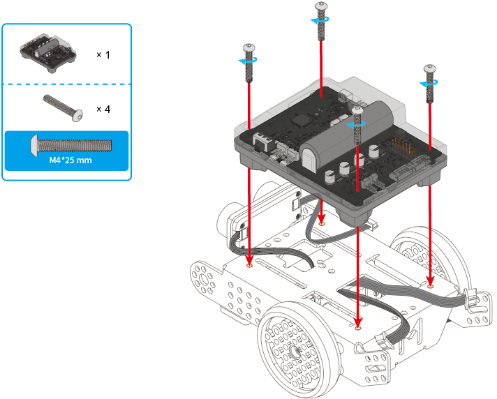 Assemble mBot Neo/mBot2 – Makeblock Help Center